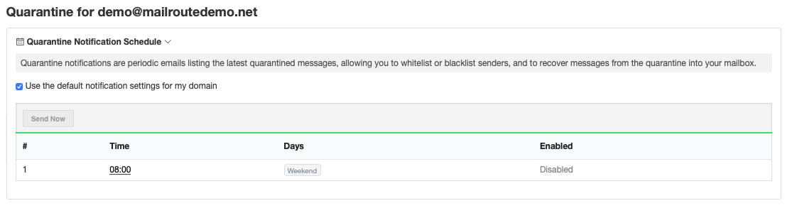 Quarantine Notifications – MailRoute Help Center